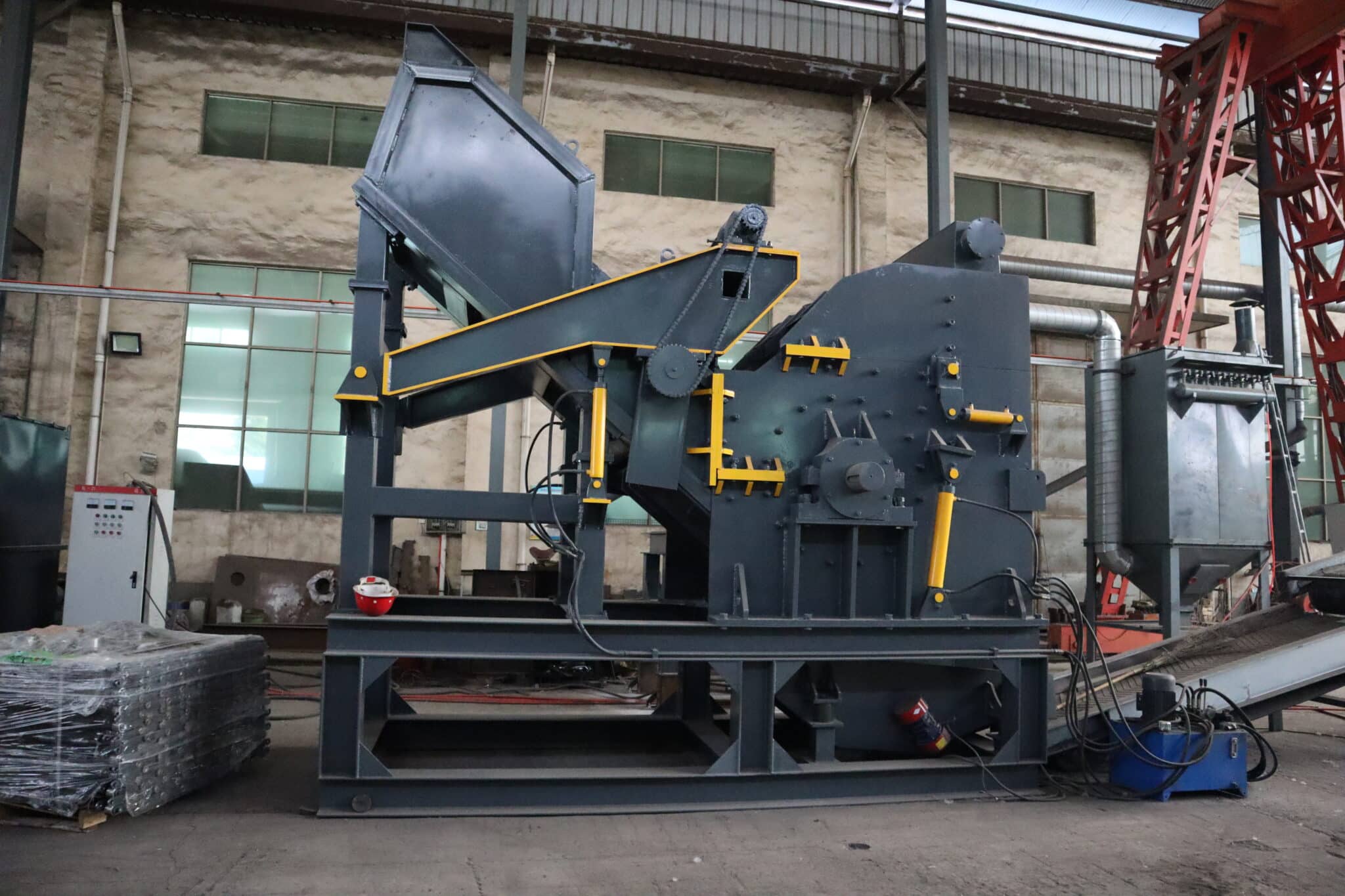 Metal crushing machine processing range and working principle - Henan ...