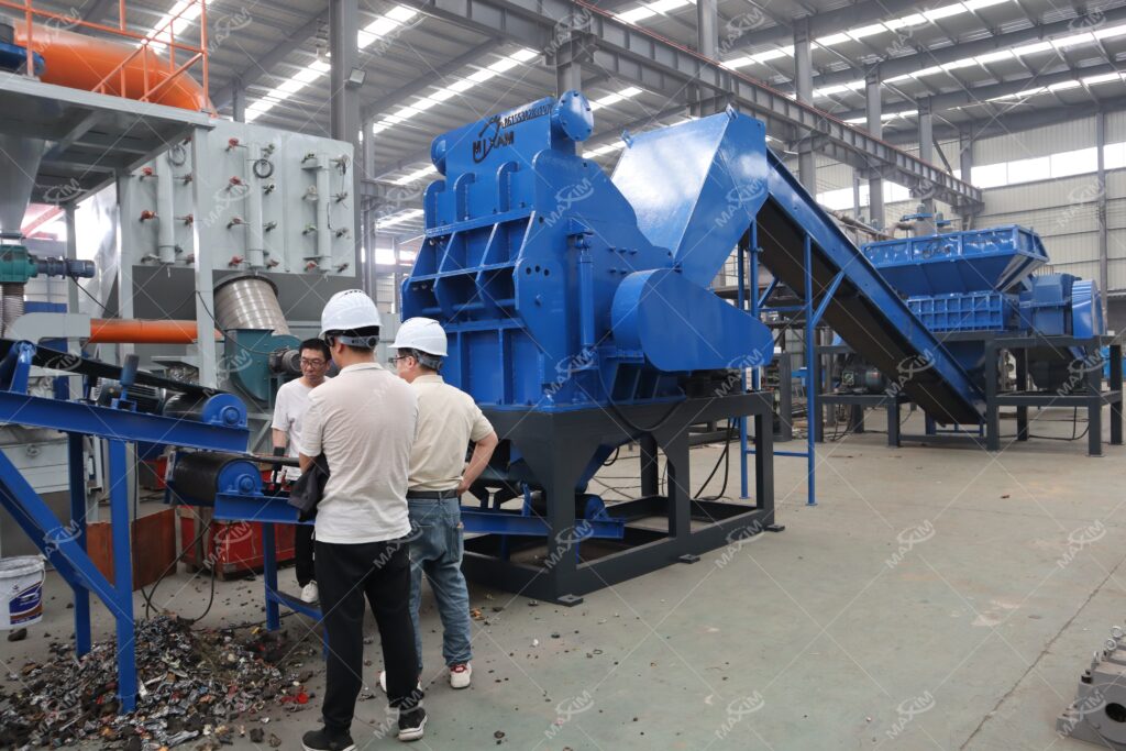 Innovation Leads Scrap Metal Recycling Processing Line India Project