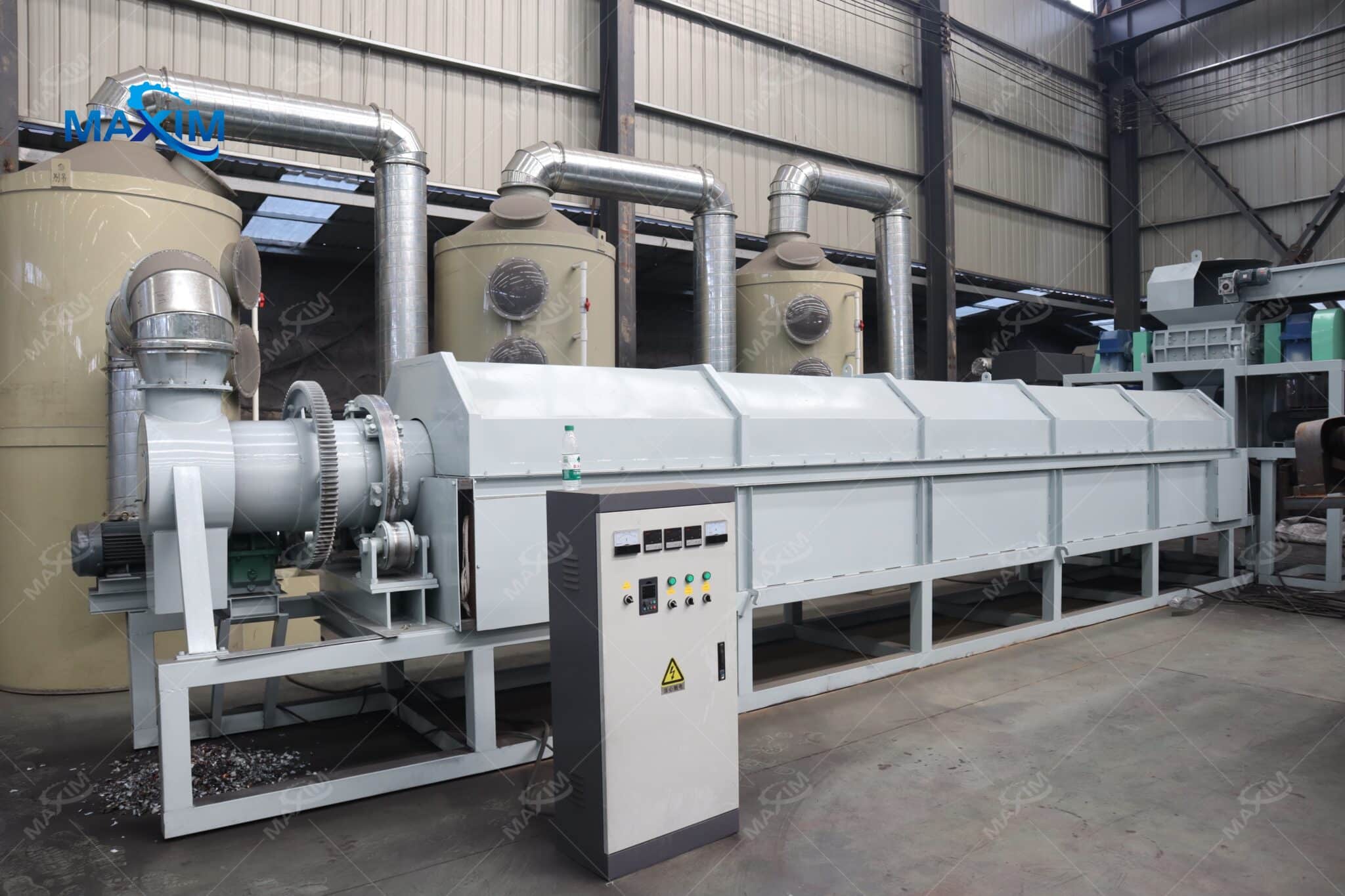 Lithium battery recycling line Henan Maxim Machinery Equipment Co., LTD.